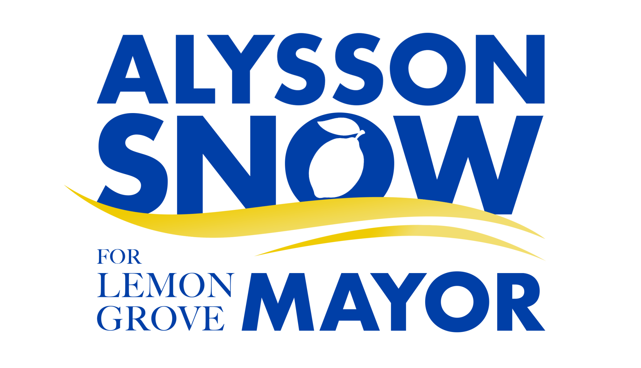 Alysson Snow for Lemon Grove Mayor 2024 – Vote For Snow